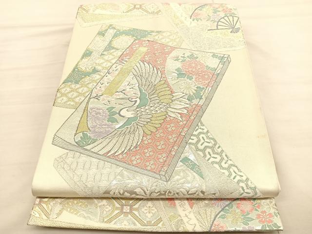 ■■■　サイズ　■■■ 長さ 412cm 幅 30cm程 ■■■　商品詳細　■■■ 【正絹】 詳細に関しましては、画像をご確認ください。 大変上質な逸品になります。 お安く出品致しますので、是非この機会にいかがでしょうか？ ■■■　注意事項...