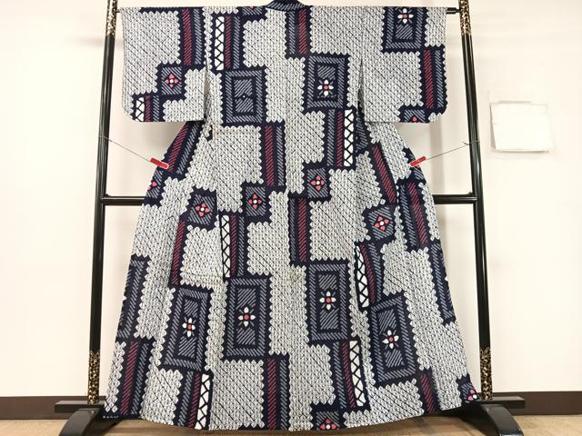 ■■■　サイズ　■■■ 身丈 162.5cm（肩から） 裄丈 64.5cm 袖丈 48.5cm　縫込み 1.5cm 袖幅 33.5cm 前幅 25cm 後幅 29.5cm 着物縫いこみ 内揚げ 0cm 裄 お袖側 約1cm　身頃側 約1cm...