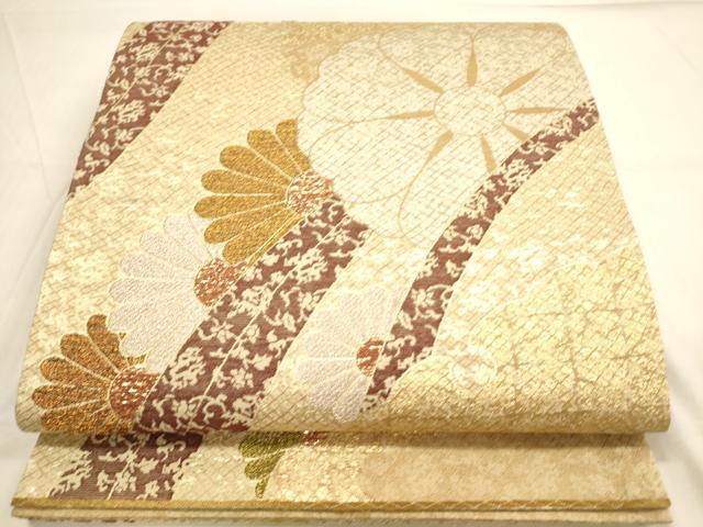 ■■■　サイズ　■■■ 長さ 442cm 幅 31cm程 ■■■　商品詳細　■■■ 【正絹・関西仕立て】 状態は締めてはおりますが 特に目立ったシミ汚れなどもなく大変良い状態です。 大変上質な逸品になります。 お安く出品致しますので、是非こ...