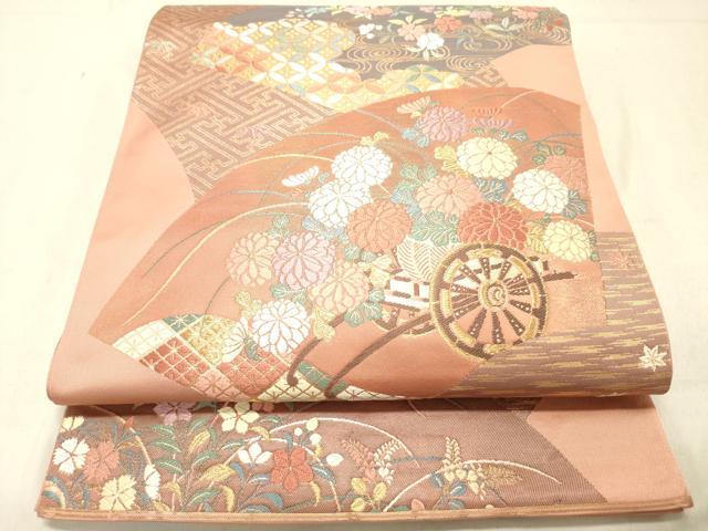 ■■■　サイズ　■■■ 長さ 434cm 幅 32cm程 ■■■　商品詳細　■■■ 【正絹】 詳細に関しましては、画像をご確認ください。 大変上質な逸品になります。 お安く出品致しますので、是非この機会にいかがでしょうか？ ■■■　注意事項...