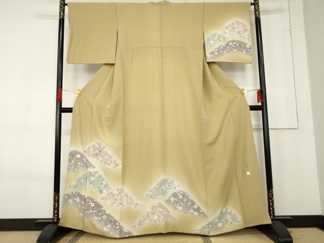 ■■■　サイズ　■■■ 身丈 161.5cm（肩から） 裄丈 66cm 袖丈 47cm　縫込み 7.5cm 袖幅 34cm 前幅 24.5cm 後幅 29cm 着物縫いこみ 内揚げ 3.5cm 裄 お袖側 約3.5cm　身頃側 約5.5cm...
