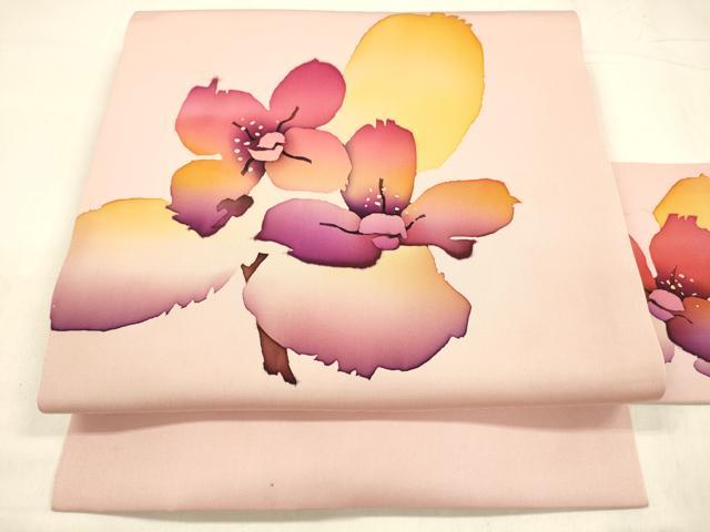 ■■■　サイズ　■■■ 長さ 350.5cm 幅 30cm程 ■■■　商品詳細　■■■ 【正絹】 状態は接写画像のように表地所々・裏地に薄い汚れがございます。 大変上質な逸品になりますのでぜひお手入れをされてお召しになられてはいかがでしょう...