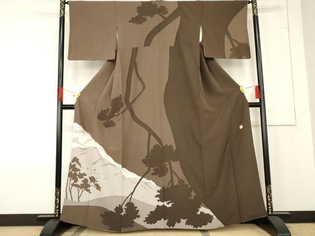 ■■■　サイズ　■■■ 身丈 159cm（肩から） 裄丈 65.5cm 袖丈 47cm　縫込み 3.5cm 袖幅 34cm 前幅 24cm 後幅 28.5cm 着物縫いこみ 内揚げ 11cm 裄 お袖側 約2cm　身頃側 約4cm ■■■　...