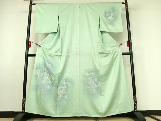 ■■■　サイズ　■■■ 身丈 159cm（肩から） 裄丈 64.5cm 袖丈 48cm　縫込み 4cm 袖幅 33cm 前幅 23cm 後幅 28cm 着物縫いこみ 内揚げ 0cm 裄 お袖側 約3cm　身頃側 約1.5cm ■■■　商品詳...