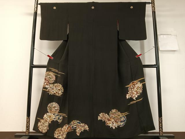 ■■■　サイズ　■■■ 身丈 156cm（肩から） 裄丈 62.5m 袖丈 48cm　縫込み 2cm 袖幅 32cm 前幅 25cm 後幅 29cm 着物縫いこみ 内揚げ 0cm 裄 お袖側 約1.5cm　身頃側 約3cm ■■■　商品詳細...