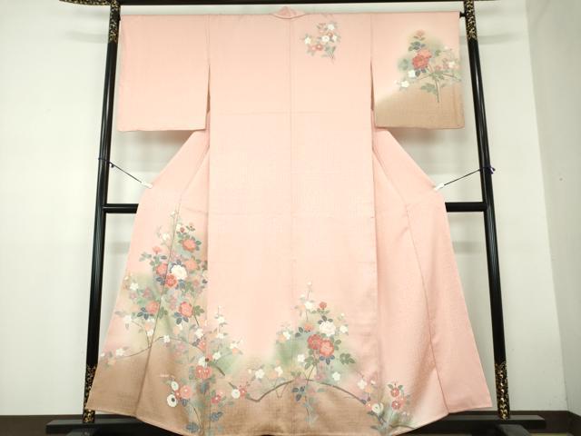 ■■■　サイズ　■■■ 身丈 156.5cm（肩から） 裄丈 67cm 袖丈 49.5cm　縫込み 4cm 袖幅 34.5cm 前幅 24.5cm 後幅 30.5cm 着物縫いこみ 内揚げ 6.5cm 裄 お袖側 約1.5cm　身頃側 約2...