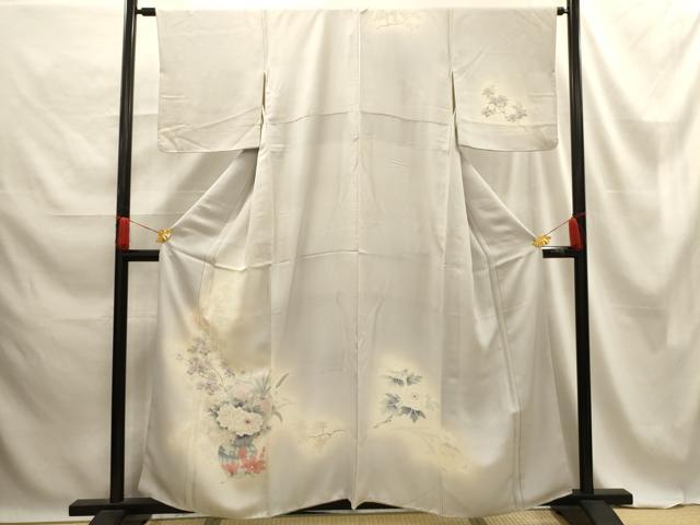 ■■■　サイズ　■■■ 身丈 156cm（肩から） 裄丈 62.5cm 袖丈 46.5cm　縫込み 6cm 袖幅 32.5cm 前幅 25cm 後幅 31cm 着物縫いこみ 内揚げ 4cm 裄 お袖側 約3.5cm　身頃側 約4cm ■■■...