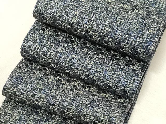 ■■■　サイズ　■■■ 長さ 428cm 幅 9.5cm程 ■■■　商品詳細　■■■ 【正絹】 状態は1.2回程しか締めておりませんが 接写画像のように端部分に糸よれがございます。 その他特に目立ったシミ汚れなどもなく大変良い状態です。 本...
