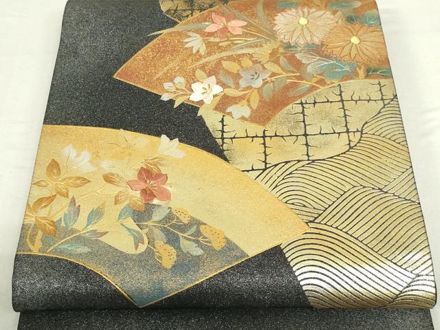 ■■■　サイズ　■■■ 長さ 440cm 幅 30.5cm程 ■■■　商品詳細　■■■ 【正絹】 詳細に関しましては、画像をご確認ください。 大変上質な逸品になります。 お安く出品致しますので、是非この機会にいかがでしょうか？ ■■■　注意...