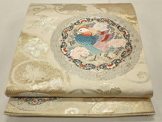 ■■■　サイズ　■■■ 長さ 416cm 幅 30.5cm程 ■■■　商品詳細　■■■ 【正絹】 詳細に関しましては、画像をご確認ください。 大変上質な逸品になります。 お安く出品致しますので、是非この機会にいかがでしょうか？ ※たれ先未か...