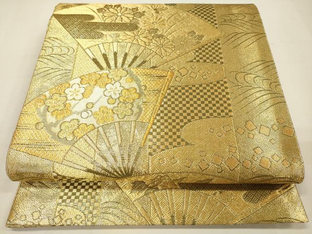 ■■■　サイズ　■■■ 長さ 436cm 幅 30.5cm程 ■■■　商品詳細　■■■ 【正絹・芯なし】 詳細に関しましては、画像をご確認ください。 大変上質な逸品になります。 お安く出品致しますので、是非この機会にいかがでしょうか？ ■■...