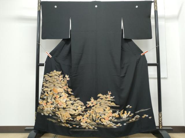 ■■■　サイズ　■■■ 身丈 162cm（肩から） 裄丈 66cm 袖丈 47cm　縫込み 7cm 袖幅 34cm 前幅 25cm 後幅 29cm 着物縫いこみ 内揚げ 1cm 裄 お袖側 約1cm　身頃側 約2.5cm ■■■　商品詳細　...