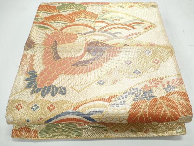 ■■■　サイズ　■■■ 長さ 420cm 幅 31cm程 ■■■　商品詳細　■■■ 【正絹・芯なし】 詳細に関しましては、画像をご確認ください。 大変上質な逸品になります。 お安く出品致しますので、是非この機会にいかがでしょうか？ ■■■　...