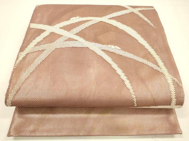 ■■■　サイズ　■■■ 長さ 408cm 幅 30.5cm程 ■■■　商品詳細　■■■ 【正絹】 状態は接写画像のように 胴回り・裏地に薄い汚れがございますが その他特に目立ったシミ汚れなどもなく大変良い状態です。 大変上質な逸品になります...