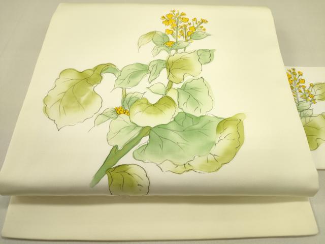 ■■■　サイズ　■■■ 長さ 352cm 幅 31cm程 ■■■　商品詳細　■■■ 【正絹】 状態は1.2回程しか締めておらず 特に目立ったシミ汚れなどもなく大変良い状態です。 大変上質な逸品になります。 お安く出品致しますので、是非この機...