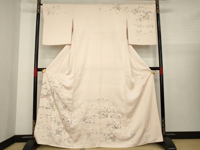 ■■■　サイズ　■■■ 身丈 165cm（肩から） 裄丈 66cm 袖丈 51cm　縫込み 5cm 袖幅 34cm 前幅 23cm 後幅 30cm 着物縫いこみ 内揚げ 5cm 裄 お袖側 約1cm　身頃側 約2cm ■■■　商品詳細　■■...