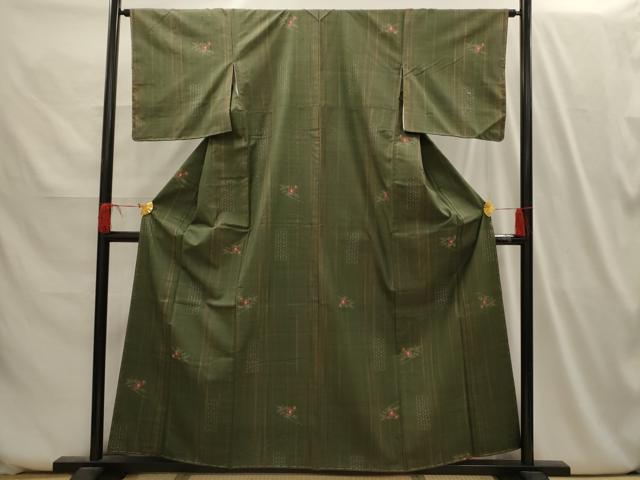 ■■■　サイズ　■■■ 身丈 155cm（肩から） 裄丈 64cm 袖丈 46.5cm　縫込み 4.5cm 袖幅 34cm 前幅 24.5cm 後幅 28.5cm 着物縫いこみ 内揚げ 5cm 裄 お袖側 約1cm　身頃側 約4.5cm ■...
