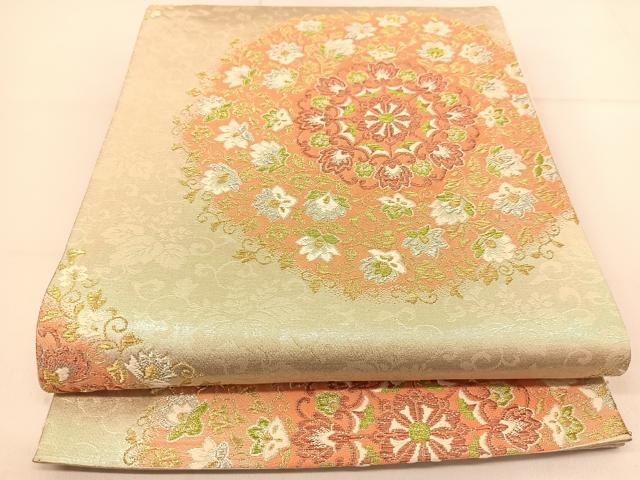 ■■■　サイズ　■■■ 長さ 424cm 幅 31cm程 ■■■　商品詳細　■■■ 【正絹・芯なし】 詳細に関しましては、画像をご確認ください。 大変上質な逸品になります。 お安く出品致しますので、是非この機会にいかがでしょうか？ ■■■　...