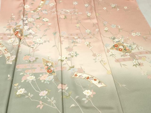 ■■■　サイズ　■■■ 長さ 　着尺分あり 幅 　　約37.5cm ■■■　商品詳細　■■■ 【正絹】 状態は接写画像のように表地所々に薄い汚れがございます。 大変上質な逸品になります。 お安く出品致しますので、是非この機会にいかがでしょう...