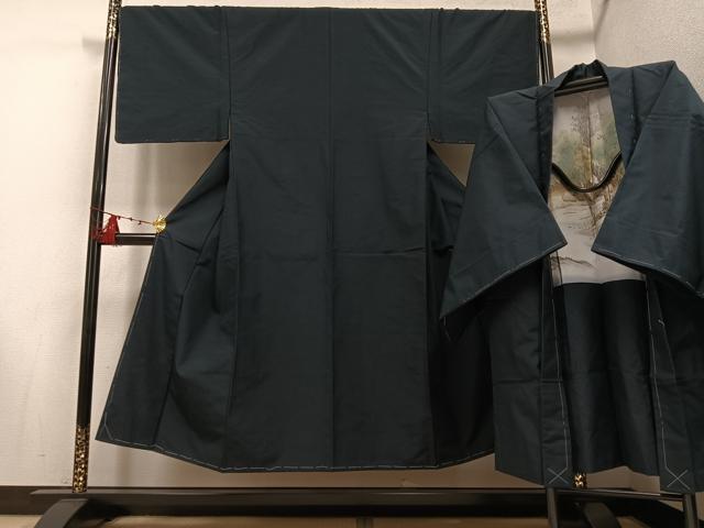 ■■■　サイズ　■■■ 【着物】 身丈 144cm（肩から） 裄丈 68cm 袖丈 47.5cm　縫込み 2cm 袖幅 35cm 前幅 24cm 後幅 30cm 着物縫いこみ 内揚げ 5cm 裄 お袖側 約1cm　身頃側 約1cm 【羽織】...