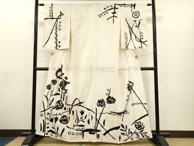 ■■■　サイズ　■■■ 身丈 160.5cm（肩から） 裄丈 63cm 袖丈 54.5cm　縫込み 1.5cm 袖幅 33cm 前幅 24cm 後幅 29.5cm 着物縫いこみ 内揚げ 0cm 裄 お袖側 約0cm　身頃側 約0cm ■■■...