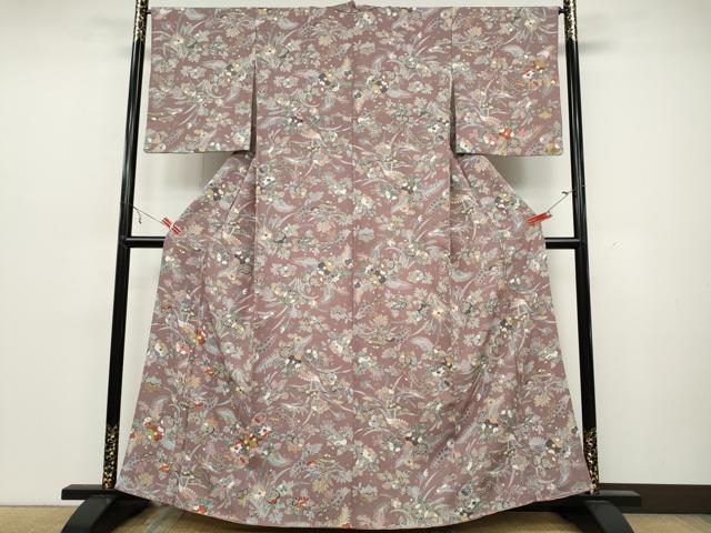 ■■■　サイズ　■■■ 身丈 161cm（肩から） 裄丈 66cm 袖丈 50cm　縫込み 5cm 袖幅 34cm 前幅 24cm 後幅 30cm 着物縫いこみ 内揚げ 4cm 裄 お袖側 約2cm　身頃側 約3cm ■■■　商品詳細　■■...