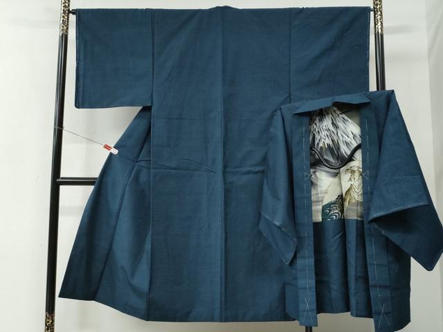 ■■■　サイズ　■■■ 【着物】 身丈 137cm（肩から） 裄丈 65cm 袖丈 47cm　縫込み 4cm 袖幅 34cm 前幅 26.5cm 後幅 31cm 着物縫いこみ 内揚げ 6cm 裄 お袖側 約2cm　身頃側 約2cm 【羽織】...