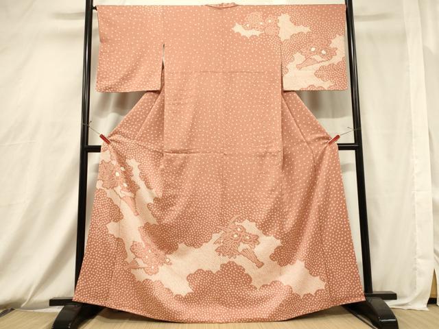 ■■■　サイズ　■■■ 身丈 162.5cm（肩から） 裄丈 66cm 袖丈 47.5cm　縫込み 4.5cm 袖幅 33.5cm 前幅 25cm 後幅 30.5cm 着物縫いこみ 内揚げ 3cm 裄 お袖側 約2cm　身頃側 約1.5cm...