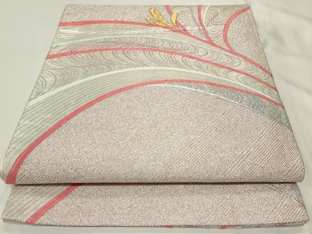 ■■■　サイズ　■■■ 長さ 418cm 幅 30.5cm程 ■■■　商品詳細　■■■ 【正絹・芯なし】 詳細に関しましては、画像をご確認ください。 大変上質な逸品になります。 お安く出品致しますので、是非この機会にいかがでしょうか？ ■■...