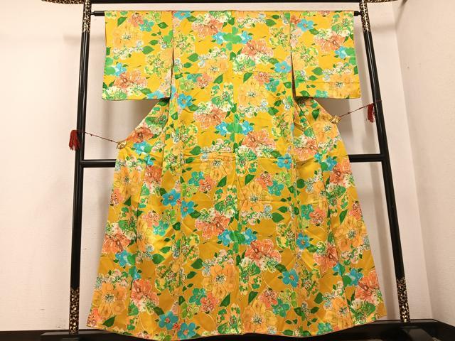 ■■■　サイズ　■■■ 身丈 153cm（肩から） 裄丈 62cm 袖丈 47.5cm　縫込み 4.5cm 袖幅 32.5cm 前幅 22.5cm 後幅 28cm 着物縫いこみ 内揚げ 0cm 裄 お袖側 約2cm　身頃側 約3cm ■■■...