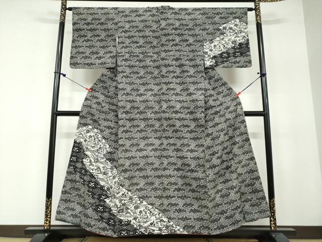 ■■■　サイズ　■■■ 身丈 154cm（肩から） 裄丈 62.5cm 袖丈 47.5cm　縫込み 4cm 袖幅 32.5cm 前幅 25cm 後幅 30.5cm 着物縫いこみ 内揚げ 5cm 裄 お袖側 約4cm　身頃側 約5cm ■■■...