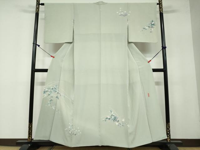 ■■■　サイズ　■■■ 身丈 156cm（肩から） 裄丈 63.5cm 袖丈 49cm　縫込み 6cm 袖幅 33cm 前幅 24.5cm 後幅 29.5cm 着物縫いこみ 内揚げ 6cm 裄 お袖側 約3cm　身頃側 約3cm ■■■　商...