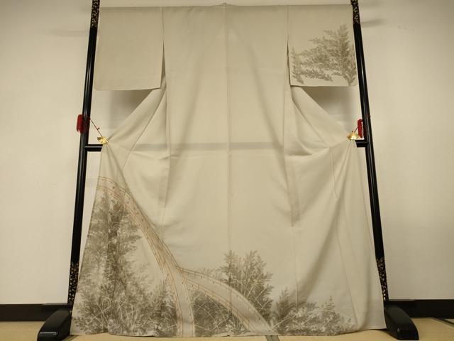 ■■■　サイズ　■■■ 身丈 175cm（肩から） 裄丈 68.5cm 袖丈 48.5cm　縫込み 6cm 袖幅 34cm 前幅 24.5cm 後幅 31.5cm 着物縫いこみ 内揚げ 0cm 裄 お袖側 約1cm　身頃側 約0cm ■■■...