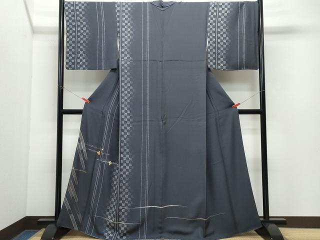 ■■■　サイズ　■■■ 身丈 164cm（肩から） 裄丈 69cm 袖丈 48.5cm　縫込み 4cm 袖幅 36cm 前幅 25cm 後幅 30.5cm 着物縫いこみ 内揚げ 1cm 裄 お袖側 約1.5cm　身頃側 約1.5cm ■■■...