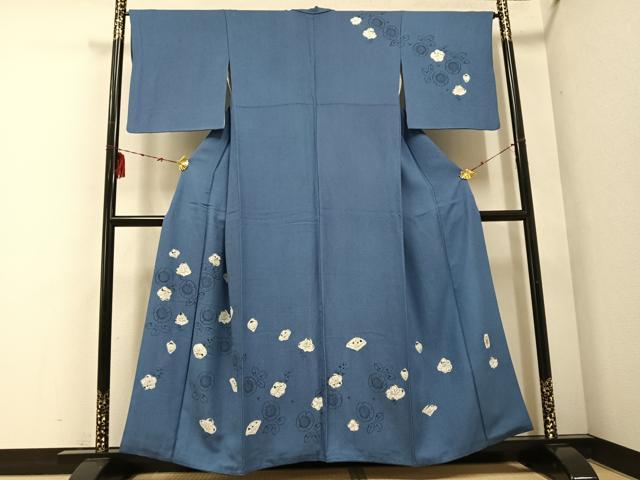 ■■■　サイズ　■■■ 身丈 156cm（肩から） 裄丈 66cm 袖丈 47cm　縫込み 5cm 袖幅 33.5cm 前幅 24cm 後幅 28.5cm 着物縫いこみ 内揚げ 7cm 裄 お袖側 約2cm　身頃側 約3.5cm ■■■　商...