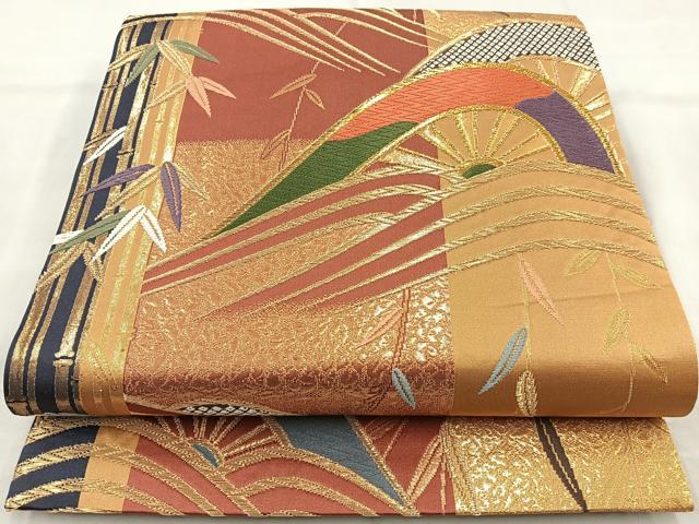 ■■■　サイズ　■■■ 長さ 432cm 幅 31cm程 ■■■　商品詳細　■■■ 【正絹】 詳細に関しましては、画像をご確認ください。 大変上質な逸品になります。 お安く出品致しますので、是非この機会にいかがでしょうか？ ※汚れ等に関しま...