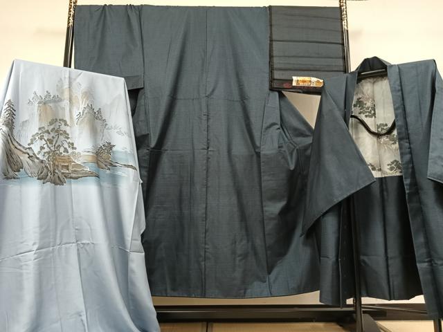 ■■■　サイズ　■■■ 【着物】 身丈 148cm（肩から） 裄丈 72.5cm 袖丈 49cm　縫込み 4.5cm 袖幅 36.5cm 前幅 25.5cm 後幅 32cm 着物縫いこみ 内揚げ 8cm 裄 お袖側 約1.5cm　身頃側 約...