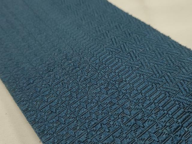 ■■■　サイズ　■■■ 長さ 386cm 幅 9cm程 ■■■　商品詳細　■■■ 【正絹】 状態は1.2回程しか締めておりませんが 接写画像のように表地に薄い汚れがございます。 その他特に目立ったシミ汚れなどもなく大変良い状態です。 本場筑...