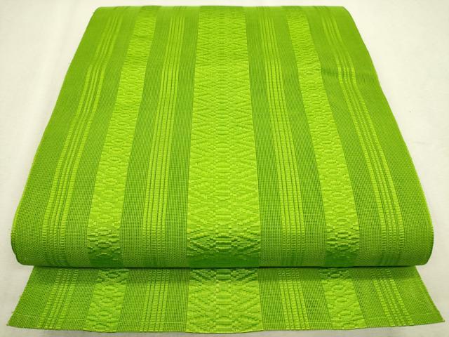 ■■■　サイズ　■■■ 長さ 369cm 幅 31cm程 ■■■　商品詳細　■■■ 【化繊】 状態は接写画像のように 太鼓下部・手先に薄い汚れ、太鼓上部から手先に折れ山の線汚れがございますが その他特に目立ったシミ汚れなどもなく大変良い状態...