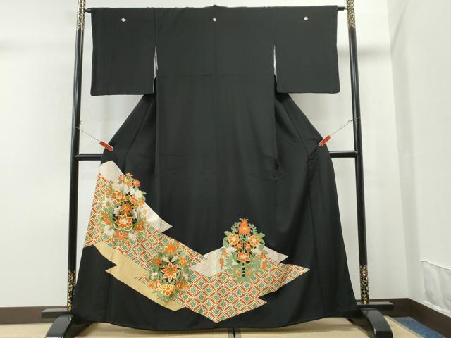 ■■■　サイズ　■■■ 身丈 163cm（肩から） 裄丈 64.5cm 袖丈 48.5cm　縫込み 4cm 袖幅 32.5cm 前幅 24.5cm 後幅 30cm 着物縫いこみ 内揚げ 4cm 裄 お袖側 約2cm　身頃側 約2cm ■■■...