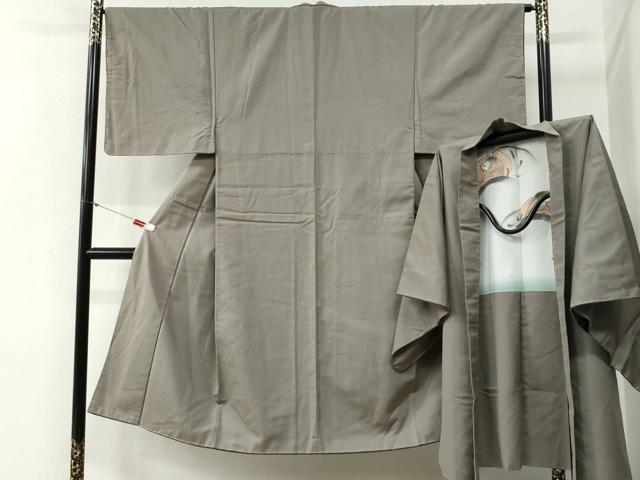 ■■■　サイズ　■■■ 【着物】 身丈 137cm（肩から） 裄丈 66cm 袖丈 48cm　縫込み 4cm 袖幅 34cm 前幅 24cm 後幅 31cm 着物縫いこみ 内揚げ 8.5cm 裄 お袖側 約4cm　身頃側 約8cm 【羽織】...