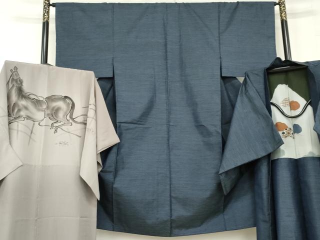 ■■■　サイズ　■■■ 【着物】 身丈 136cm（肩から） 裄丈 65cm 袖丈 49.5cm　縫込み 3cm 袖幅 33cm 前幅 23.5cm 後幅 30.5cm 着物縫いこみ 内揚げ 5cm 裄 お袖側 約0cm　身頃側 約0cm ...