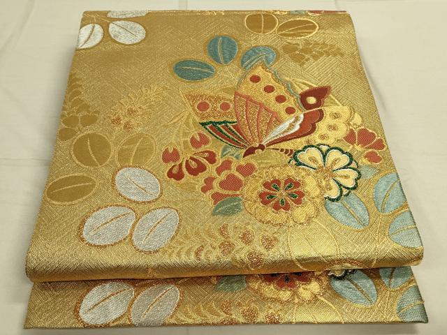 ■■■　サイズ　■■■ 長さ 434cm 幅 30.5cm程 ■■■　商品詳細　■■■ 【正絹】 詳細に関しましては、画像をご確認ください。 大変上質な逸品になります。 お安く出品致しますので、是非この機会にいかがでしょうか？ ■■■　注意...