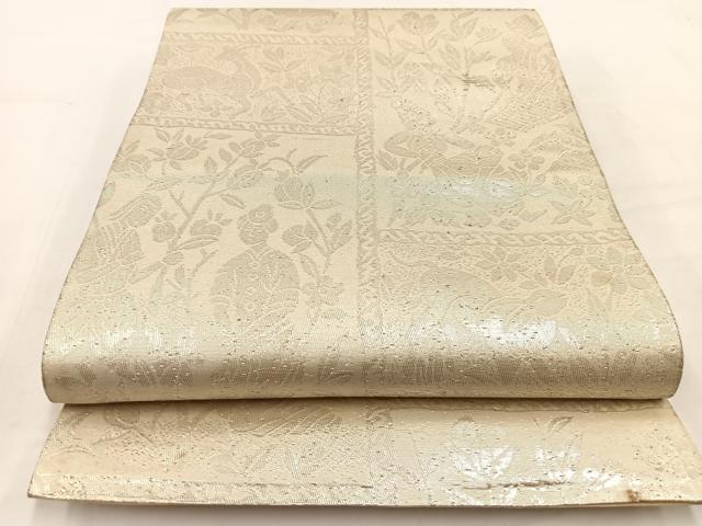 ■■■　サイズ　■■■ 長さ 446cm 幅 31.5cm程 ■■■　商品詳細　■■■ 【正絹】 詳細に関しましては、画像をご確認ください。 大変上質な逸品になります。 お安く出品致しますので、是非この機会にいかがでしょうか？ ■■■　注意...