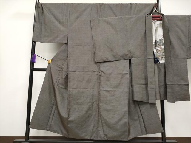 ■■■　サイズ　■■■ 【着物】 身丈 150cm（肩から） 裄丈 76cm 袖丈 49cm 袖幅 38.5cm 前幅 25.5cm 後幅 30cm 着物縫いこみ 内揚げ 8cm 裄 お袖側 約 1cm　身頃側 約 1cm 【羽織】 身丈 ...