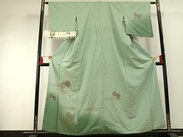 ■■■　サイズ　■■■ 身丈 156cm（肩から） 裄丈 62cm 袖丈 48cm　縫込み 3.5cm 袖幅 32.5cm 前幅 23cm 後幅 28cm 着物縫いこみ 内揚げ 4cm 裄 お袖側 約2.5cm　身頃側 約4cm ■■■　商...