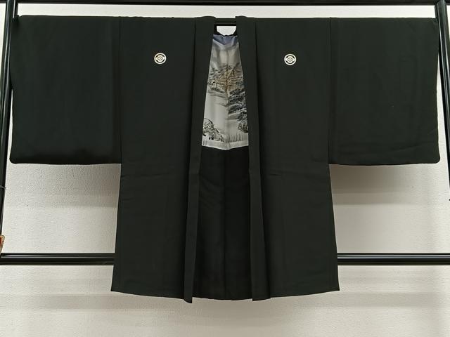 ■■■　サイズ　■■■ 身丈 87cm（肩から） 裄丈 68.5cm 袖丈 49cm　縫込み 4cm 袖幅 34.5cm 前幅 19.5cm 後幅 30.5cm 裄 お袖側 約2cm　身頃側 約5cm ■■■　商品詳細　■■■ 【正絹・五つ...