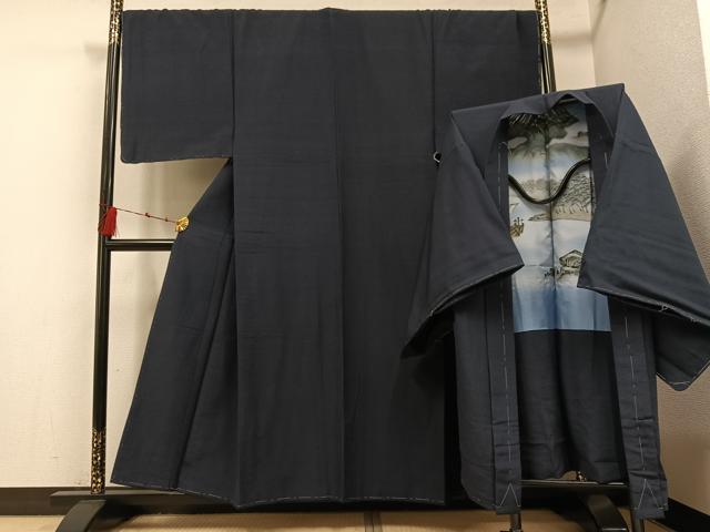 ■■■　サイズ　■■■ 【着物】 身丈 152cm（肩から） 裄丈 70cm 袖丈 51cm　縫込み 2cm 袖幅 35cm 前幅 28cm 後幅 32cm 着物縫いこみ 内揚げ 1cm 裄 お袖側 約2cm　身頃側 約0cm 【羽織】 身...