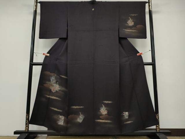 ■■■　サイズ　■■■ 身丈 154cm（肩から） 裄丈 65cm 袖丈 48.5cm　縫込み 4cm 袖幅 33cm 前幅 25.5cm 後幅 29.5cm 着物縫いこみ 内揚げ 1.5cm 裄 お袖側 約4cm　身頃側 約2.5cm ■...