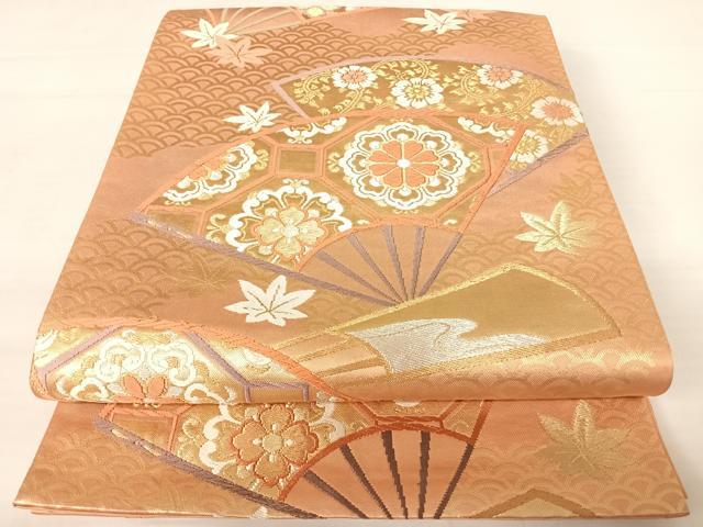 ■■■　サイズ　■■■ 長さ 432cm 幅 30.5cm程 ■■■　商品詳細　■■■ 【正絹・芯なし】 詳細に関しましては、画像をご確認ください。 大変上質な逸品になります。 お安く出品致しますので、是非この機会にいかがでしょうか？ ■■...
